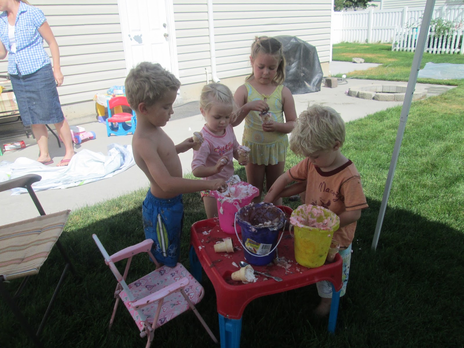 Jason and Deanna's Family: The Cousin Summer party!!