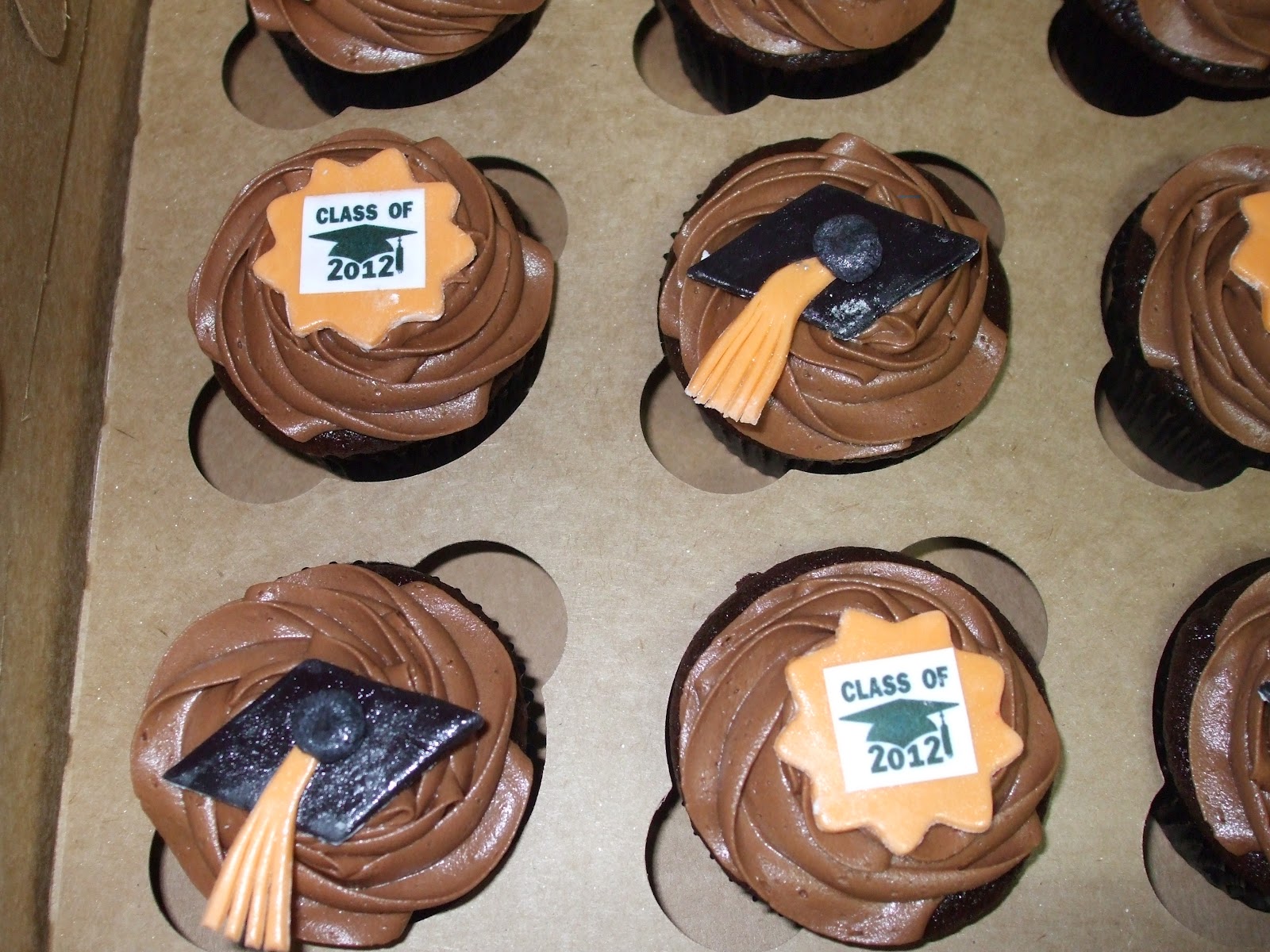 Cakes by Paula: Marshall High School Graduation cupcakes