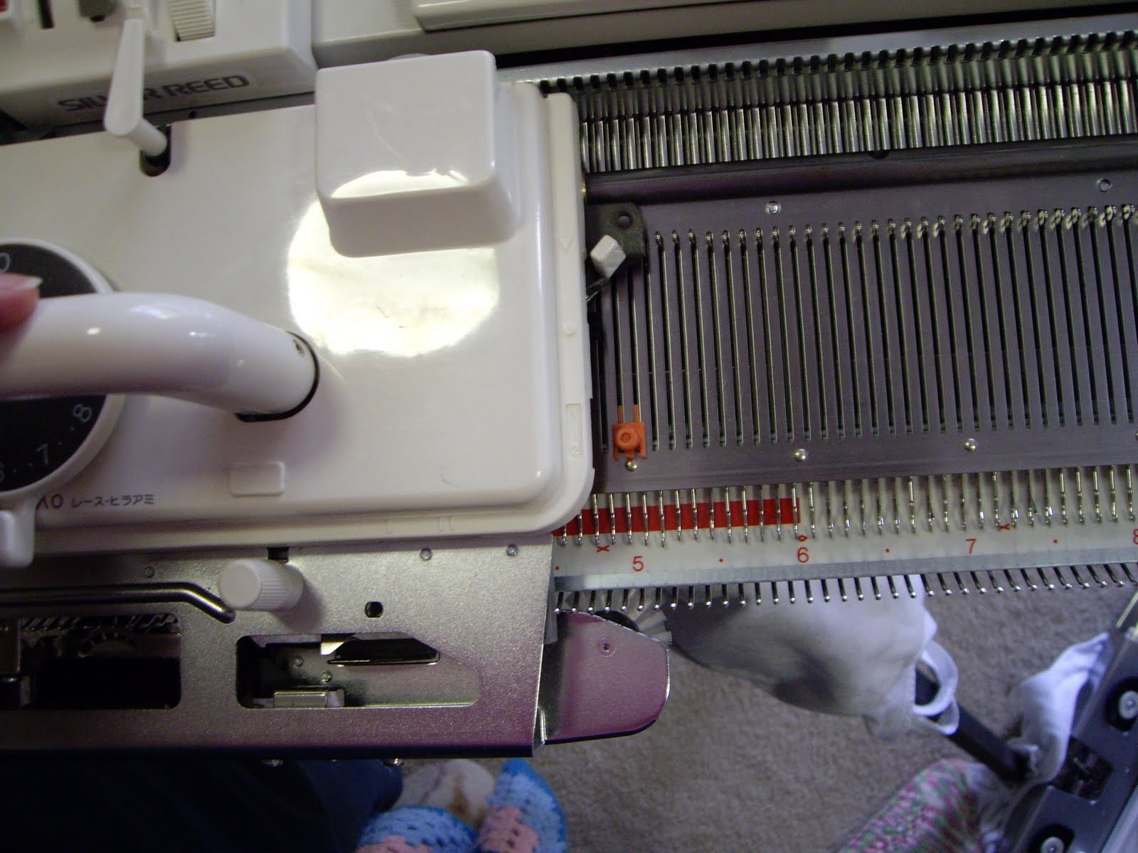 Ozlorna's Knitting Blog: Lace Carriage Notes