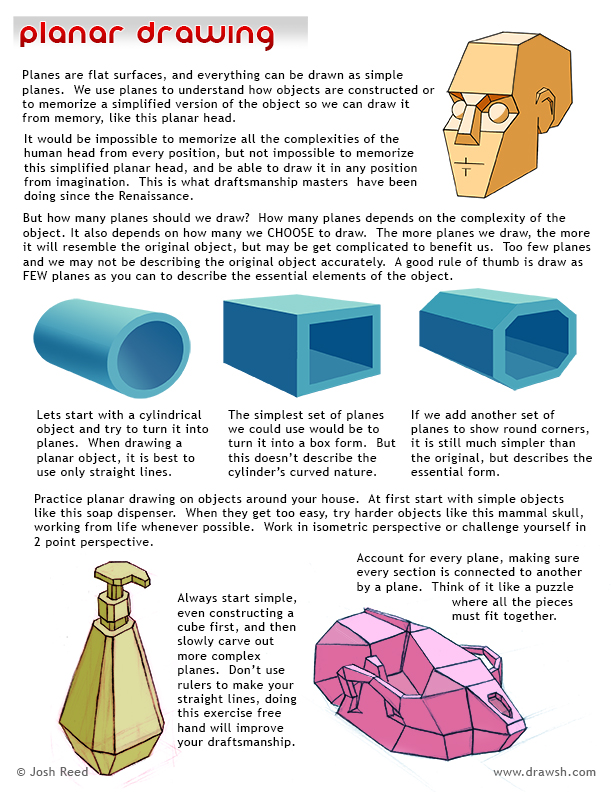 Drawsh: Planar Drawing