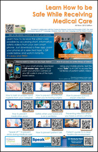 Patient Safety Videos Accessible Through New Safe Care Poster | EHS Works