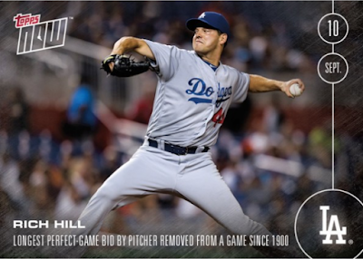 Dodgers Blue Heaven: Rich Hill's Perfecto Halted when Pulled in Seventh ...