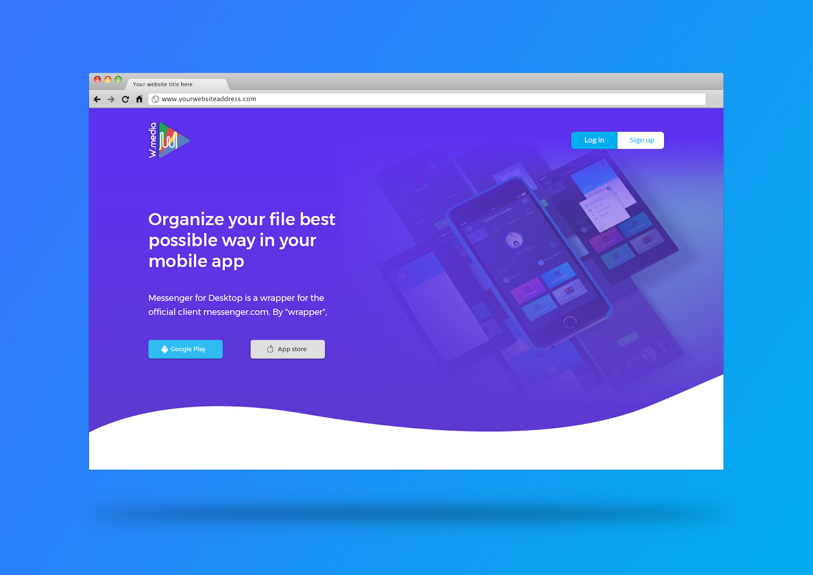One Page app launching website | UI | Graphics Designer | Brand ...