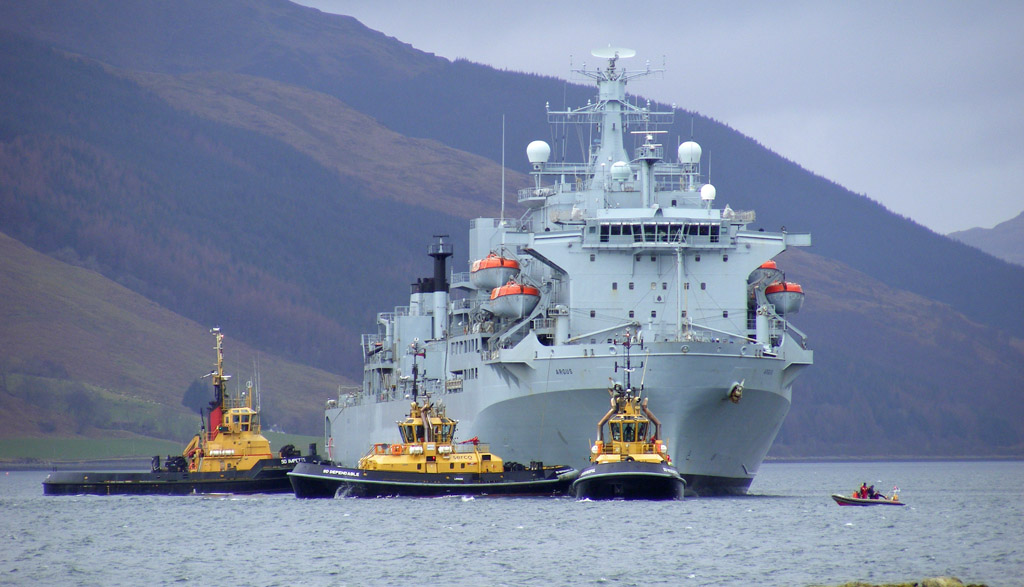 Clyde Naval Gazing: RFA Argus