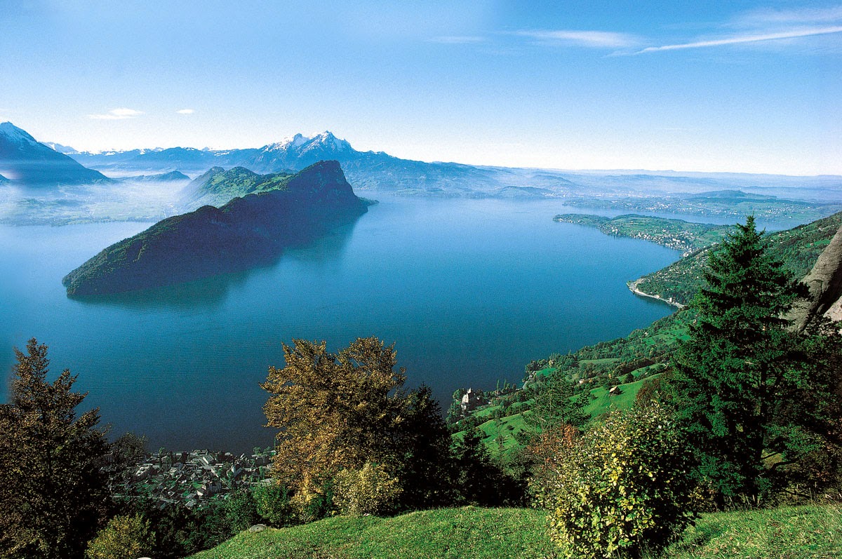 Natural Pictures: Lago de los Cuatro Cantones, Lucerna - Suiza