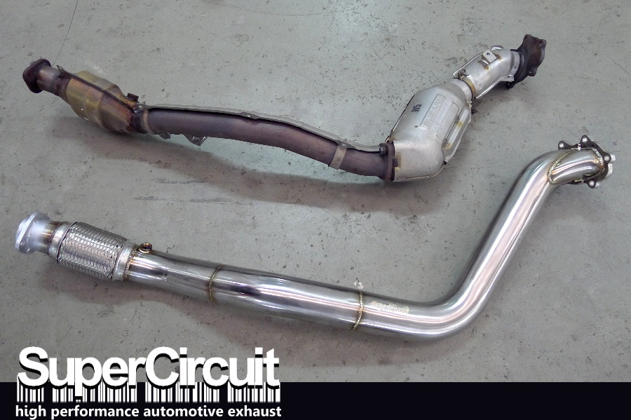 SUPERCIRCUIT Exhaust Pro Shop: Subaru Impreza WRX STI (GVB) Downpipe