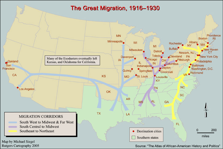 Alli Murphree US History: Great Migration