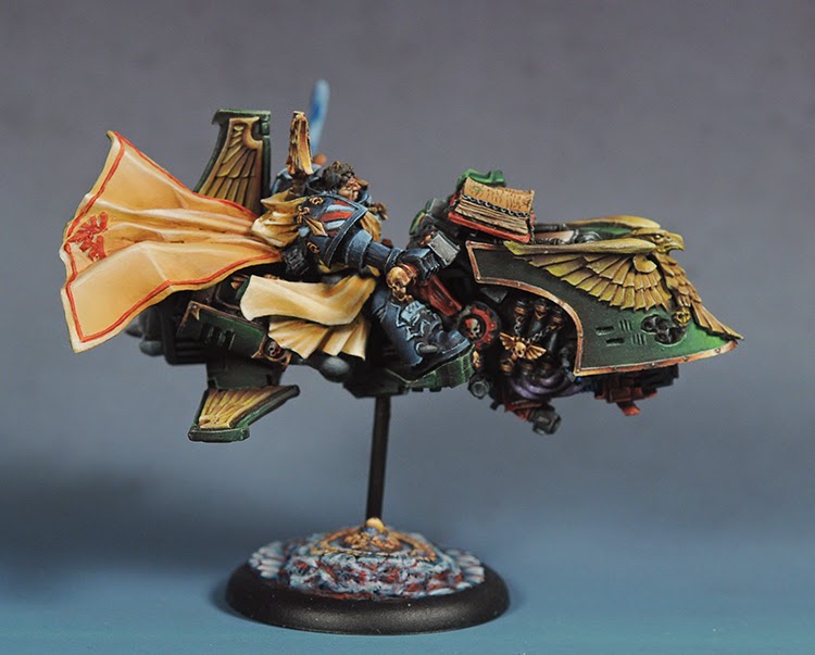 Bohemond-miniatures: Sammael Grand Master of the Ravenwing