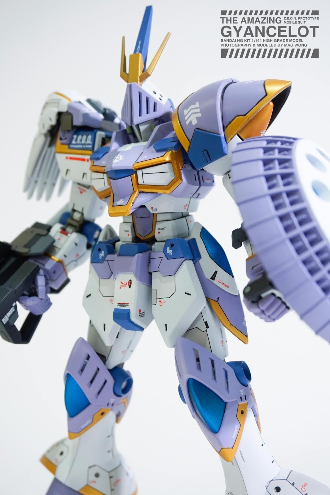 Custom Build: HGBF 1/144 "The Amazing" Gyancelot