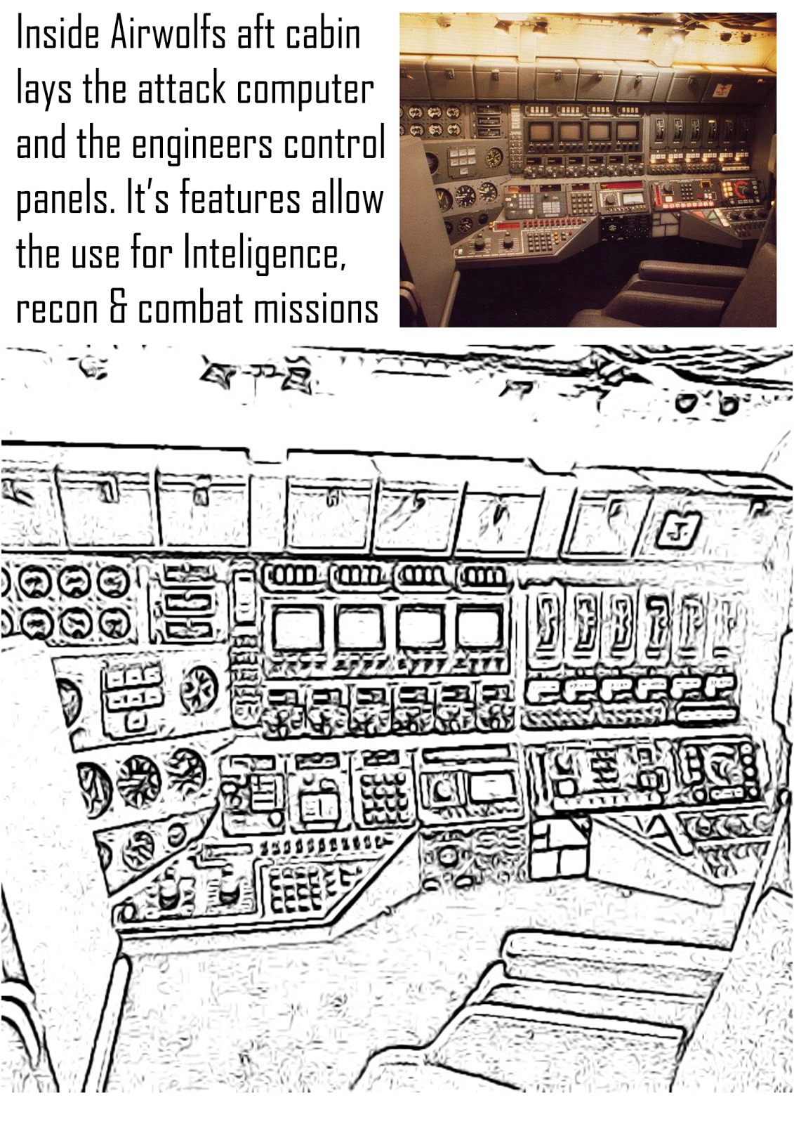 The Airwolf UPC Serial & Merchandise Database: Airwolf Colouring Book ...