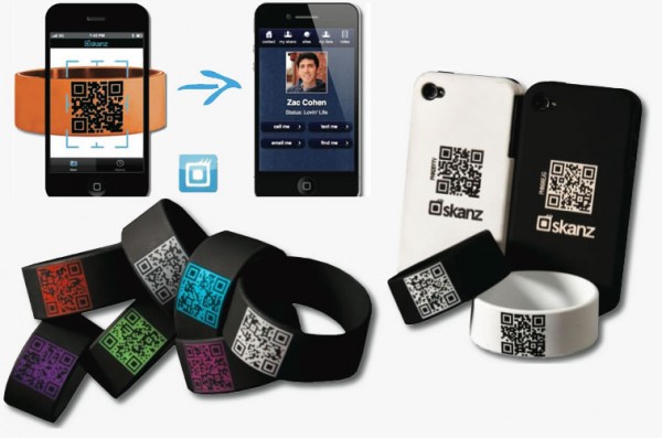 Creer Flashcode ou QR code: Skanz remplace la carte de visite par un ...