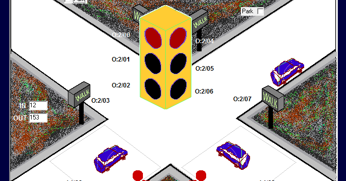 Simulación con LogixPro - Traffic ~ Automatización y Electrónica Digital
