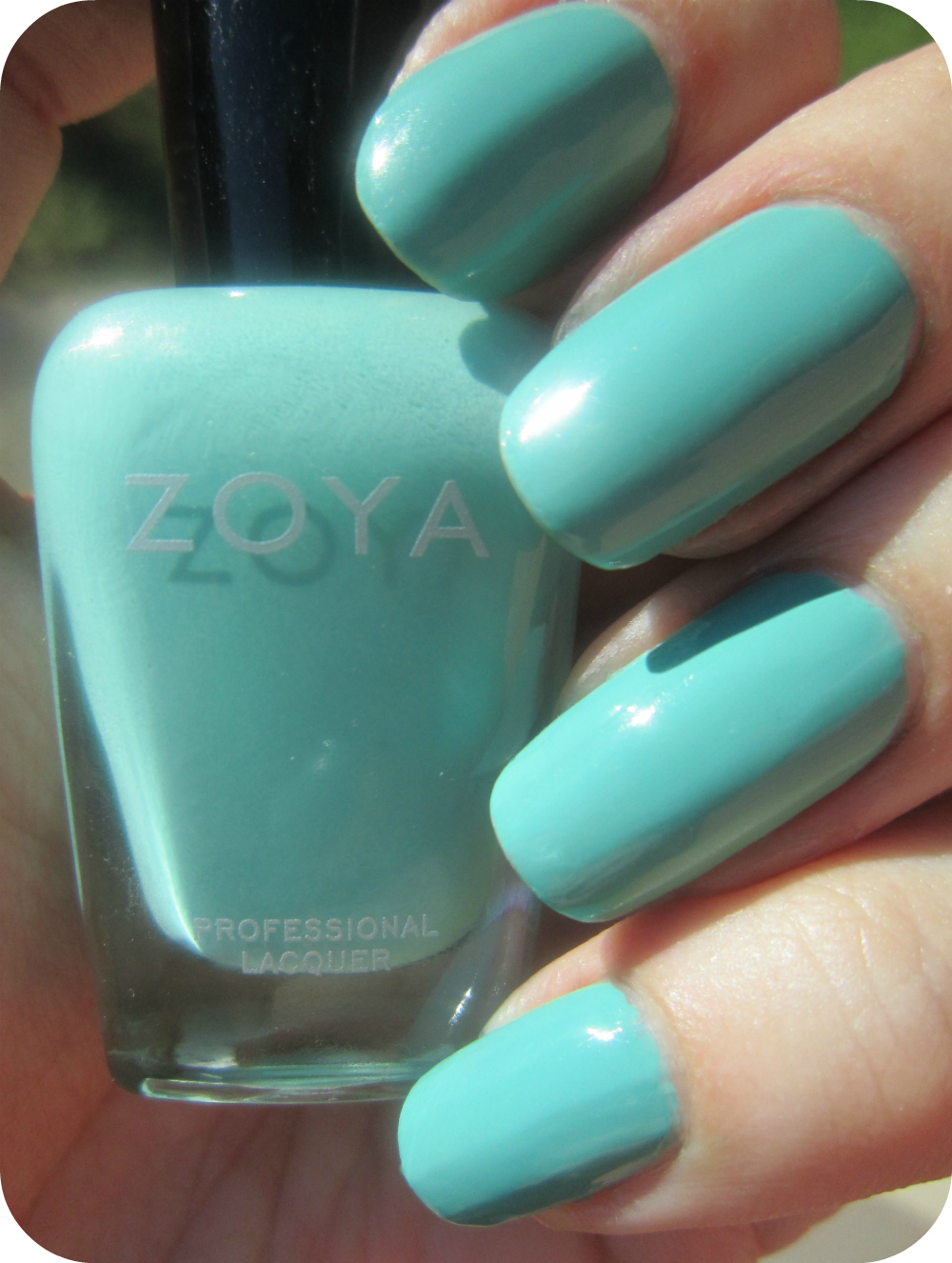 Zoya Wednesday & A Fishtail Braid Accent Nail