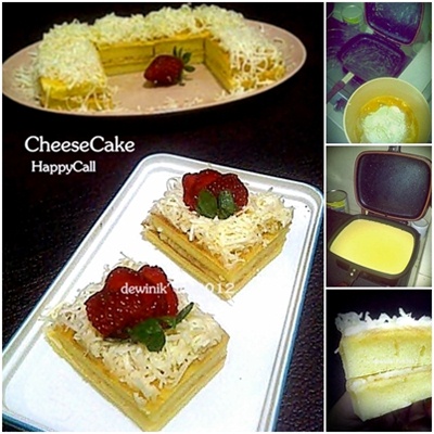 dn'TIR - IbuMamah DewiNik: Cake Keju menggunakan HappyCall