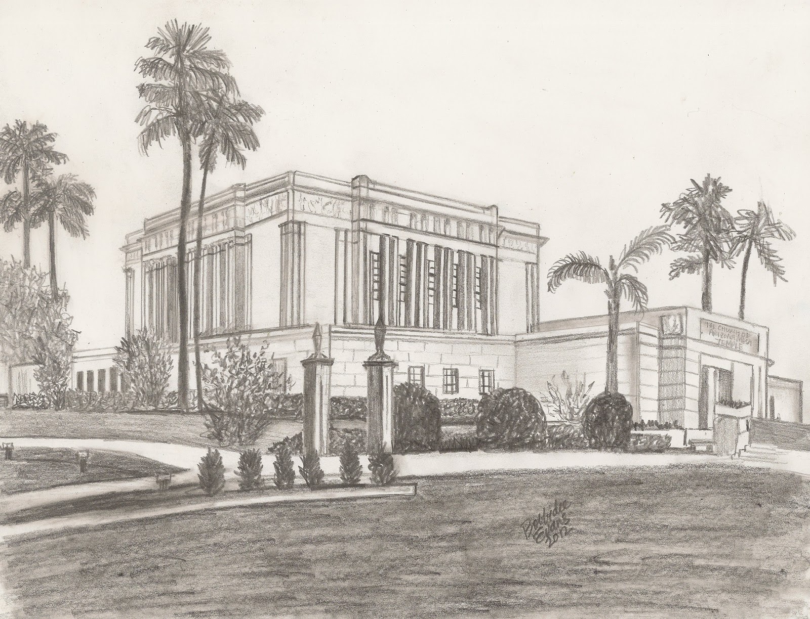 Bobbidee's Art Blog: Temples