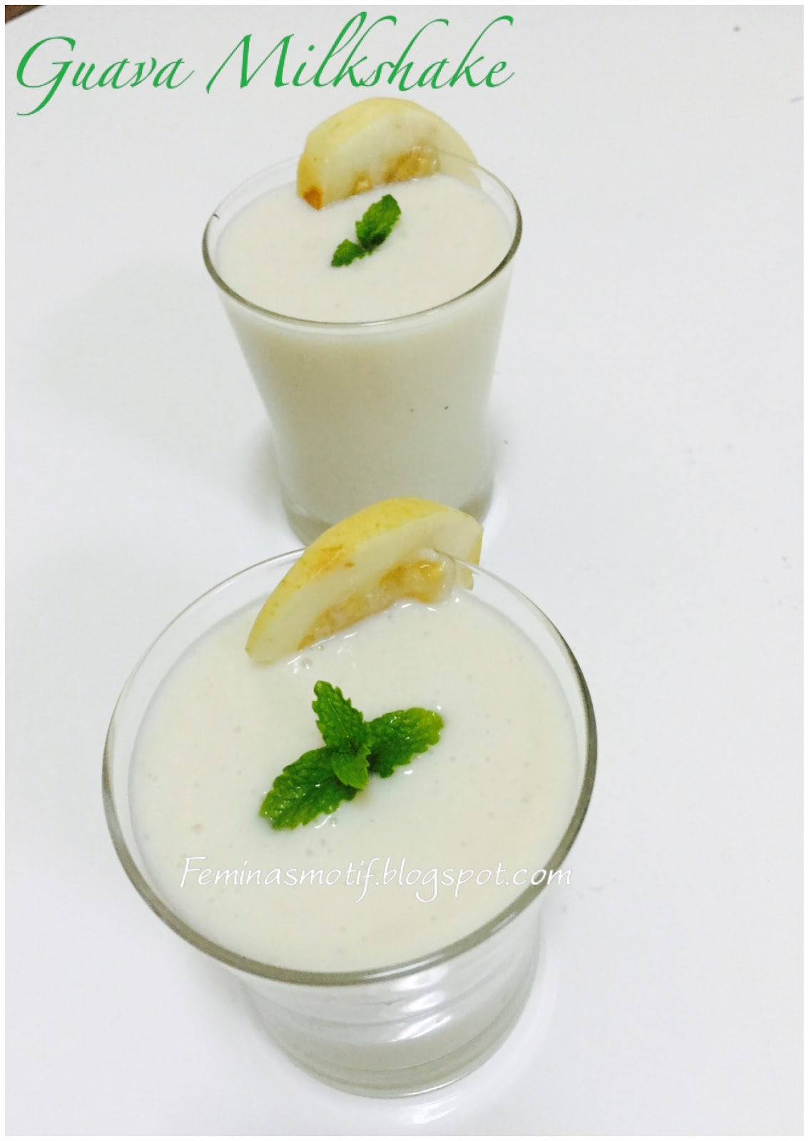 HOME TALENTS: GUAVA MILKSHAKE