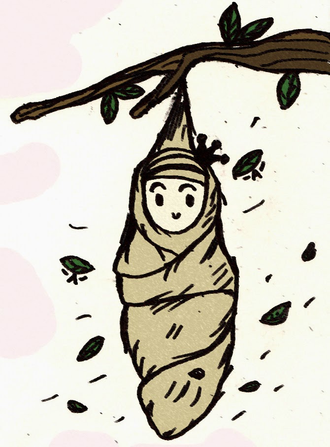 ..Wortellini..: Seperti Kepompong