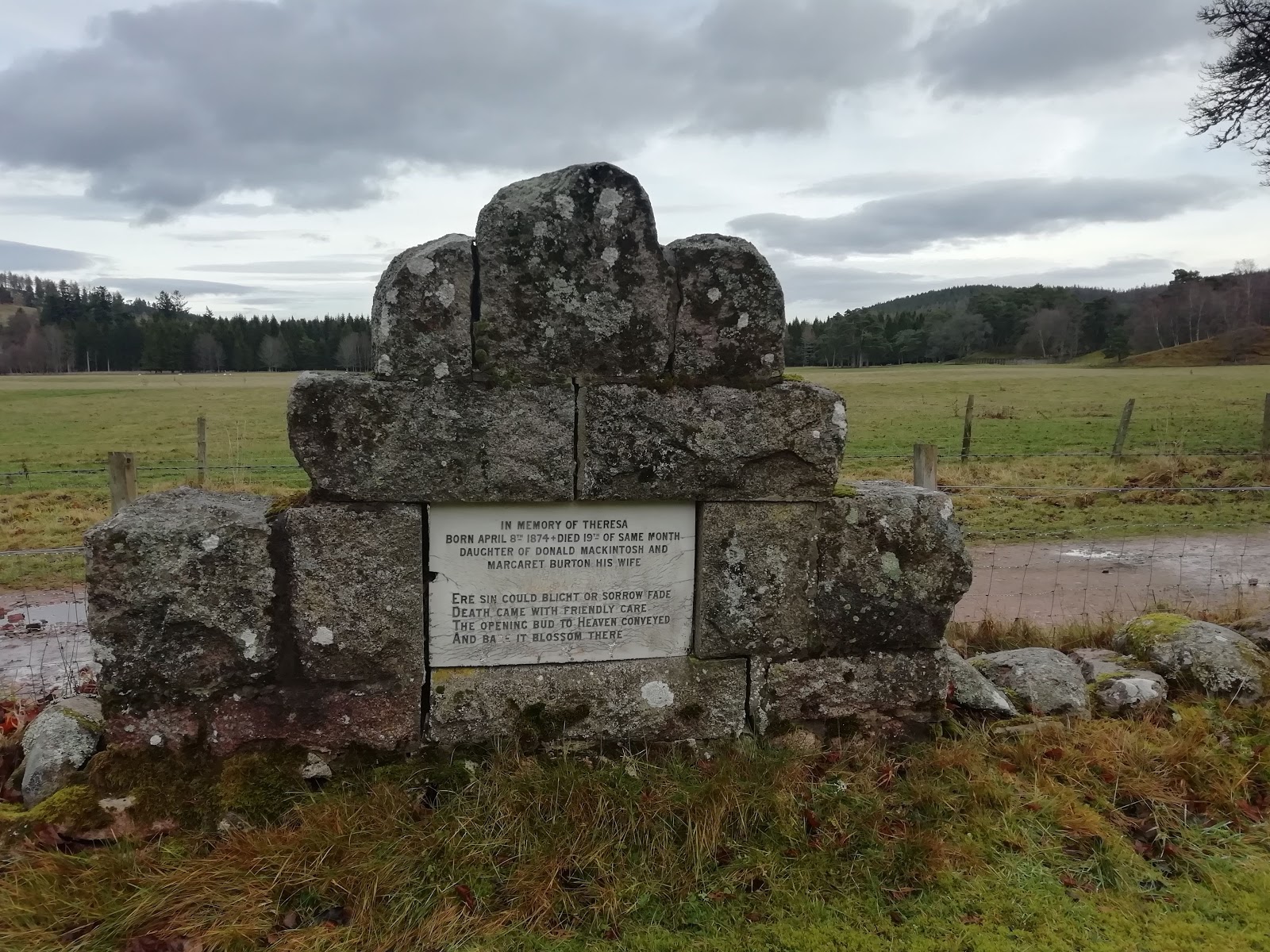 Places of the Dead, A Photographic Journey: St Lesmo's Chapel, Glen Tanar