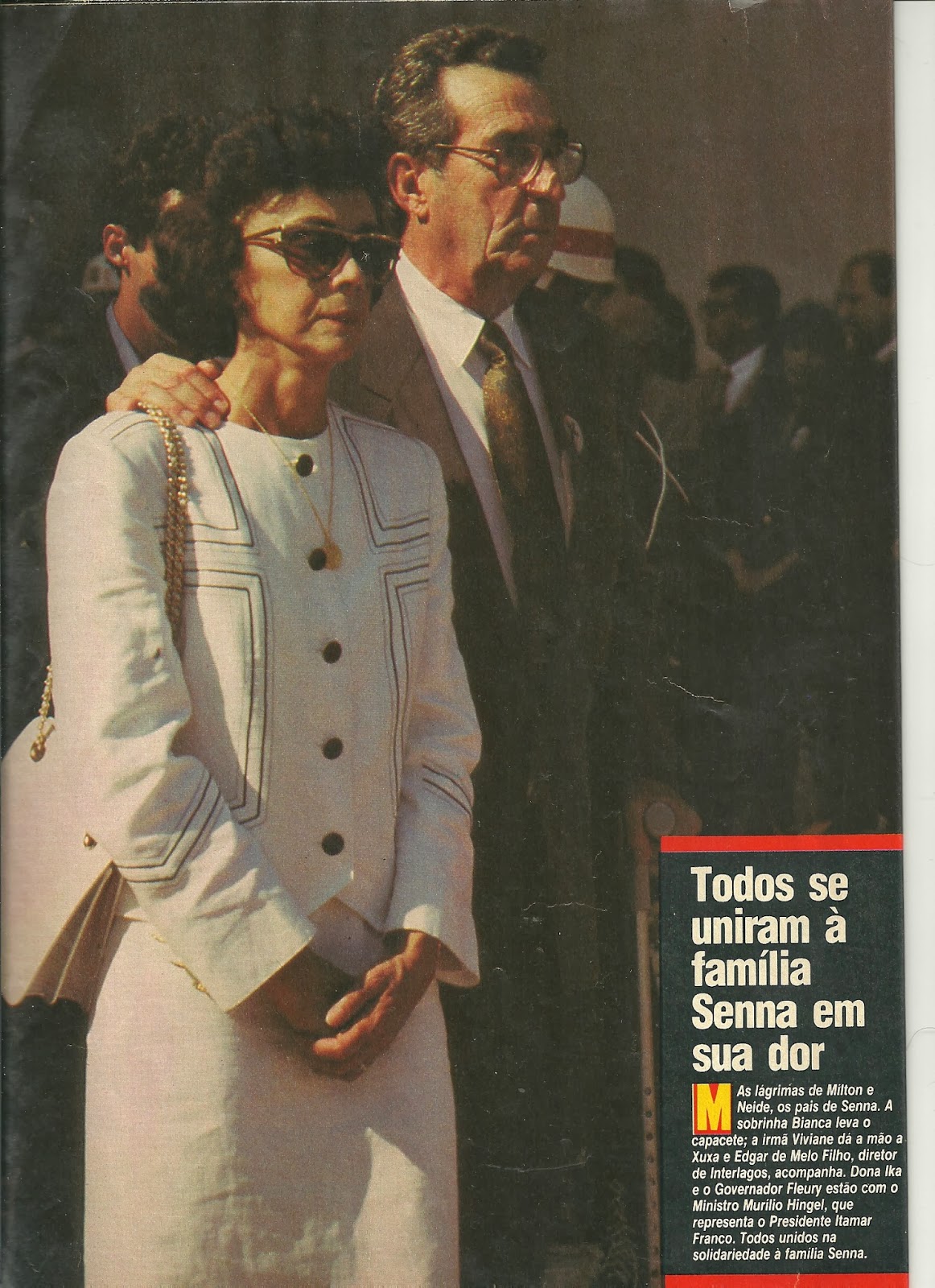 Ayrton Senna: Fotos Funeral Ayrton Senna