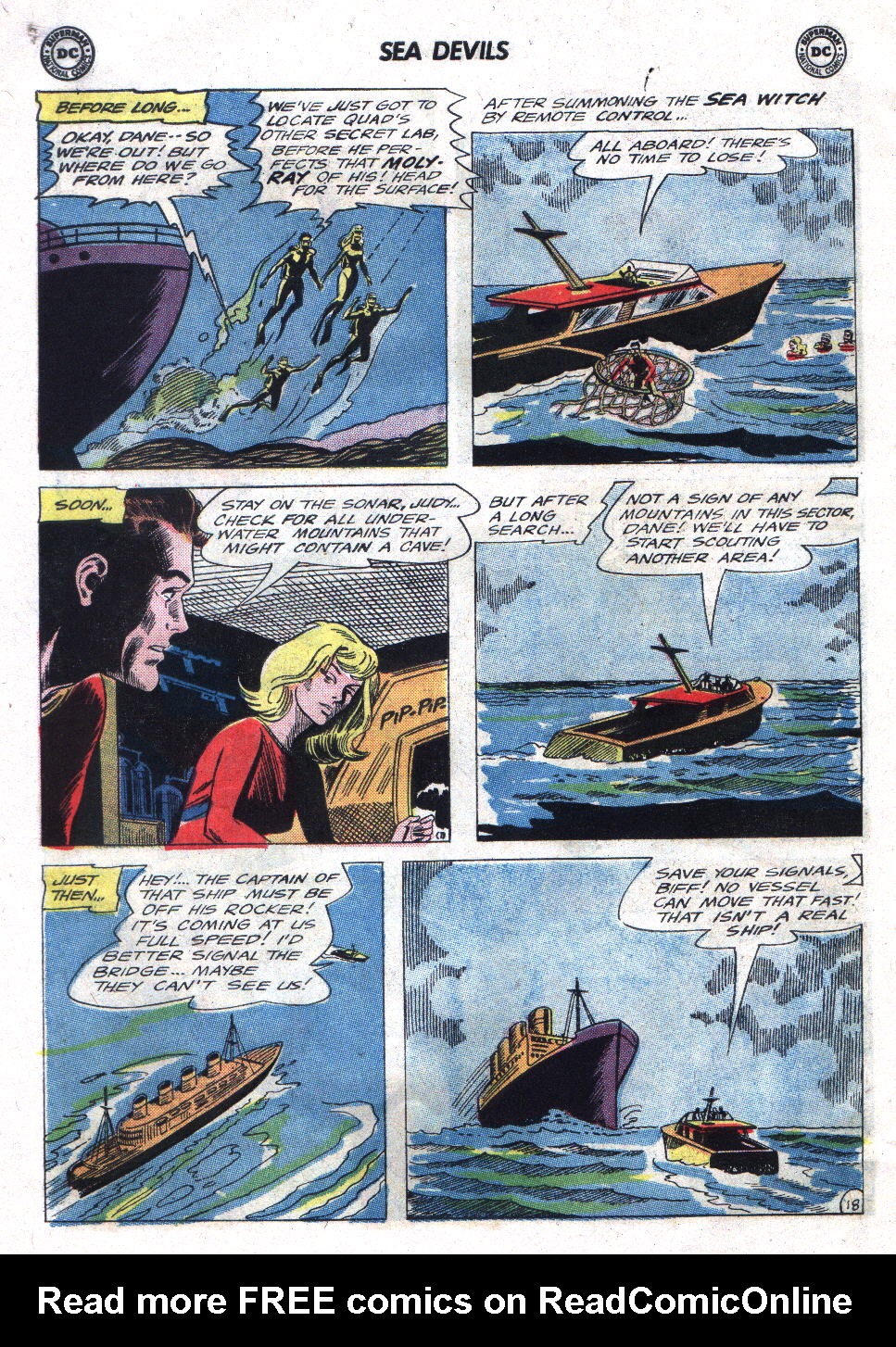 Read online Sea Devils comic - Issue #21