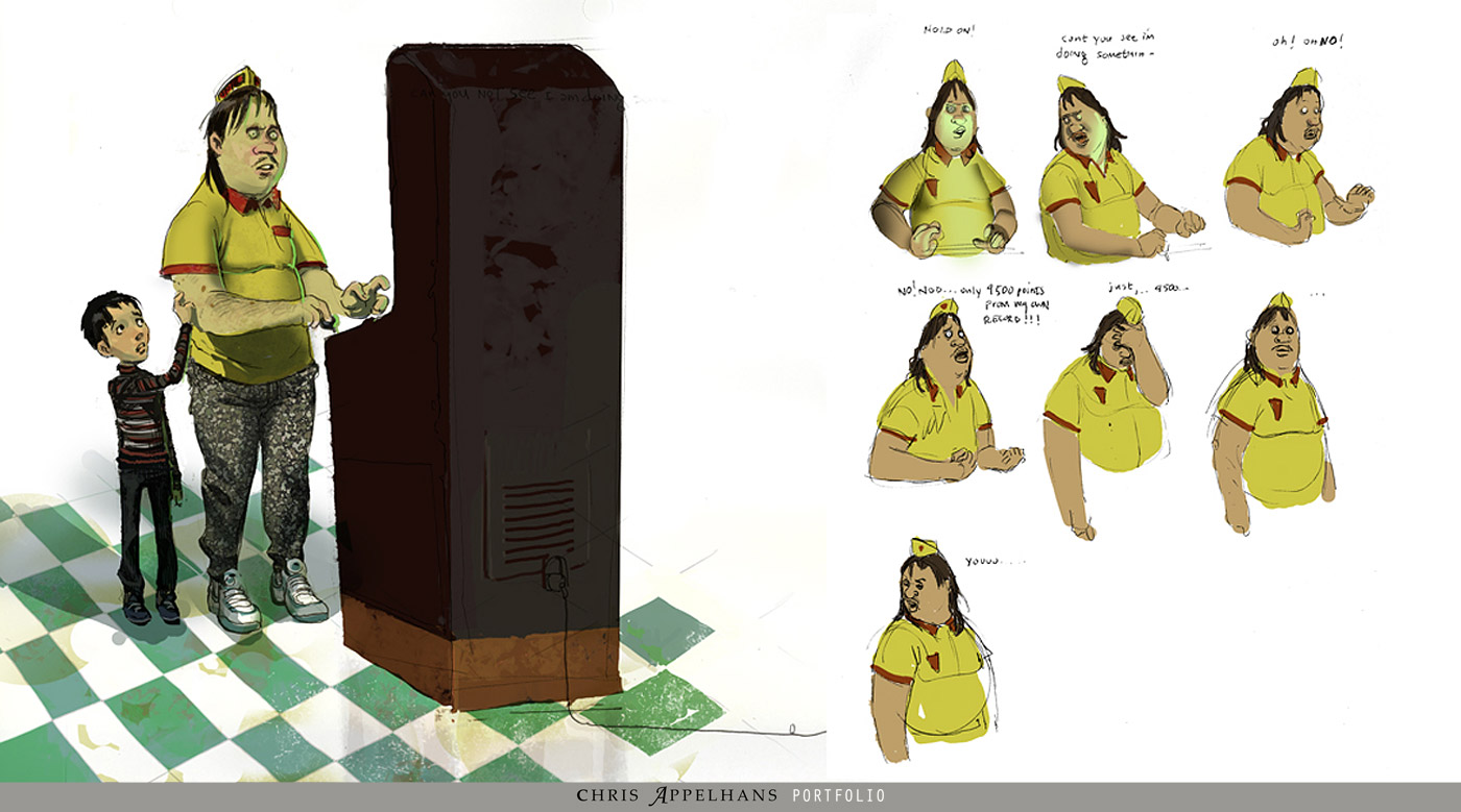 Living Lines Library: Monster House (2006) - Concept Art