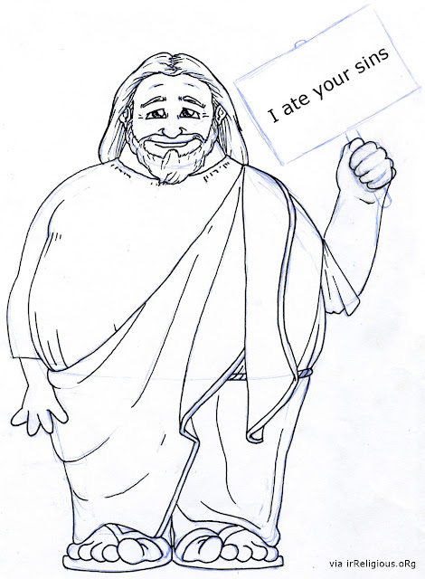 Fat Jesus Ate Your Sins ~ irReligious.oRg