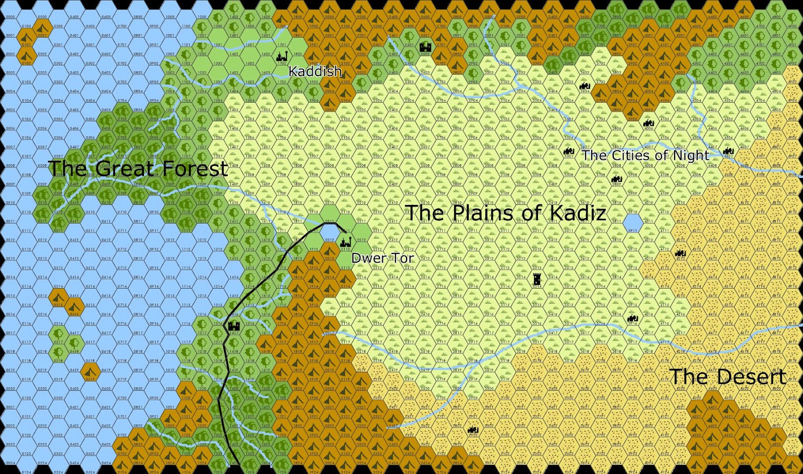 The Retired Adventurer: Another Map of the Dawnlands