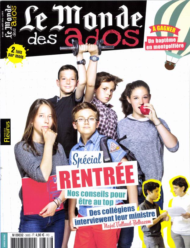 Mention ados: Une rentrée au top