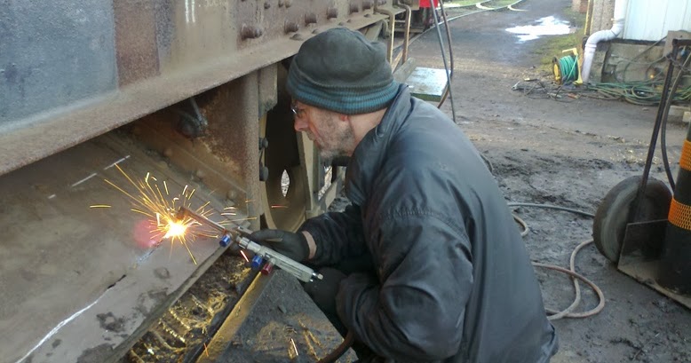 Tanfield Railway Blog: Basalt Ballast