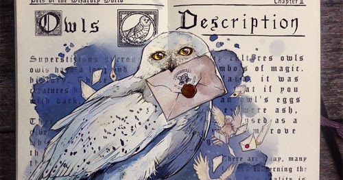 My Owl Barn: Harry Potter Journal Drawings by Gabriel Picolo