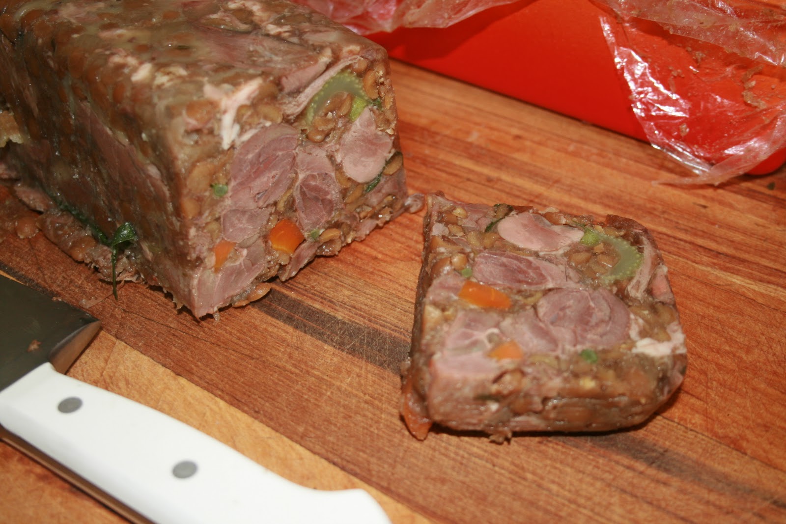 fridaynightdinnerbox: recipe: lamb shank terrine, arabian spices ...