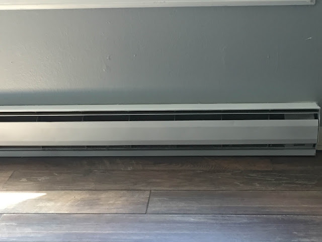 DIY Painting Baseboard Heaters | The Dabbling Crafter