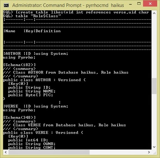 Pyrrho Dbms Aspnet With A Rest Api Part 1