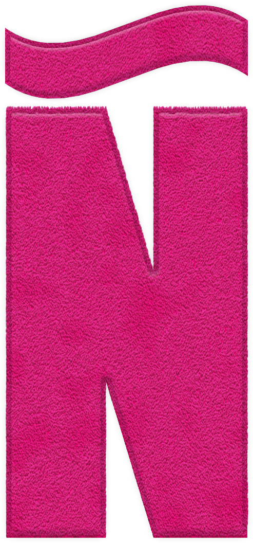 MIS ARCHIVOS DE MANUALIDADES: ABECEDARIO ROSA