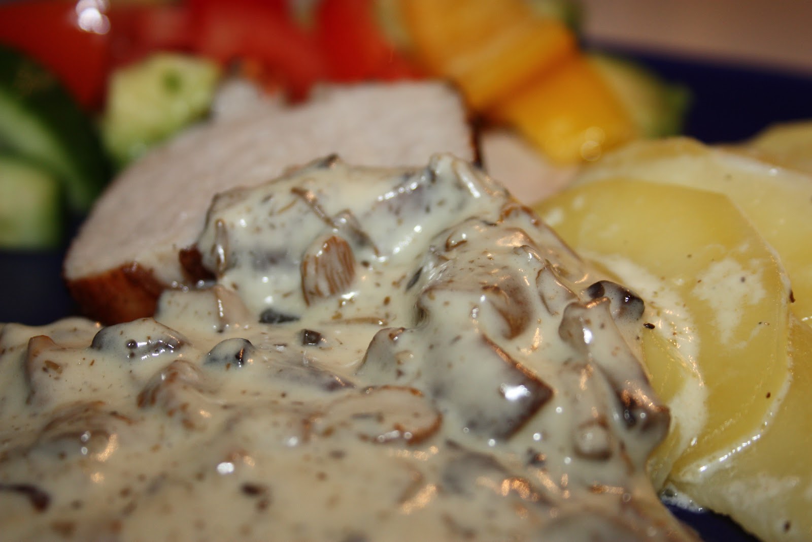 Mitt i mitt kök: Svampstuvning