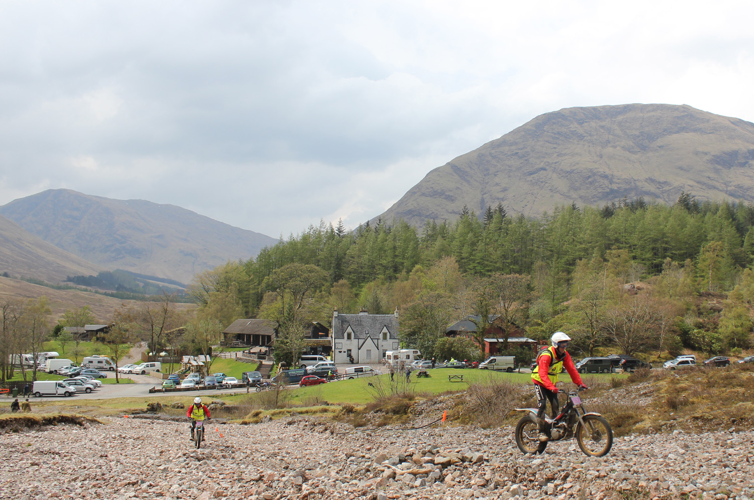 Glencoe Scotland: SSDT visit Clachaig Gully