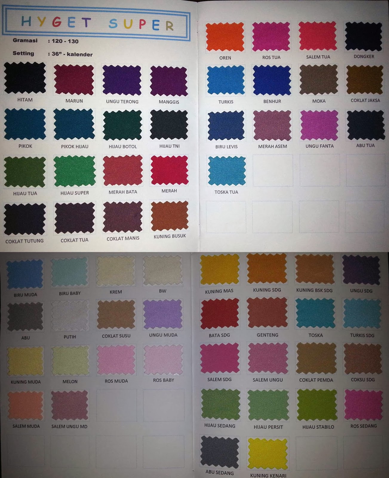 TOKO 21 BANDUNG: Hyget Super