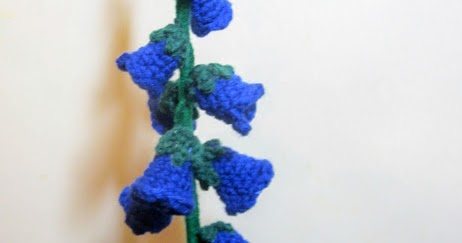 MadebyJody666: Crochet Foxglove Plants