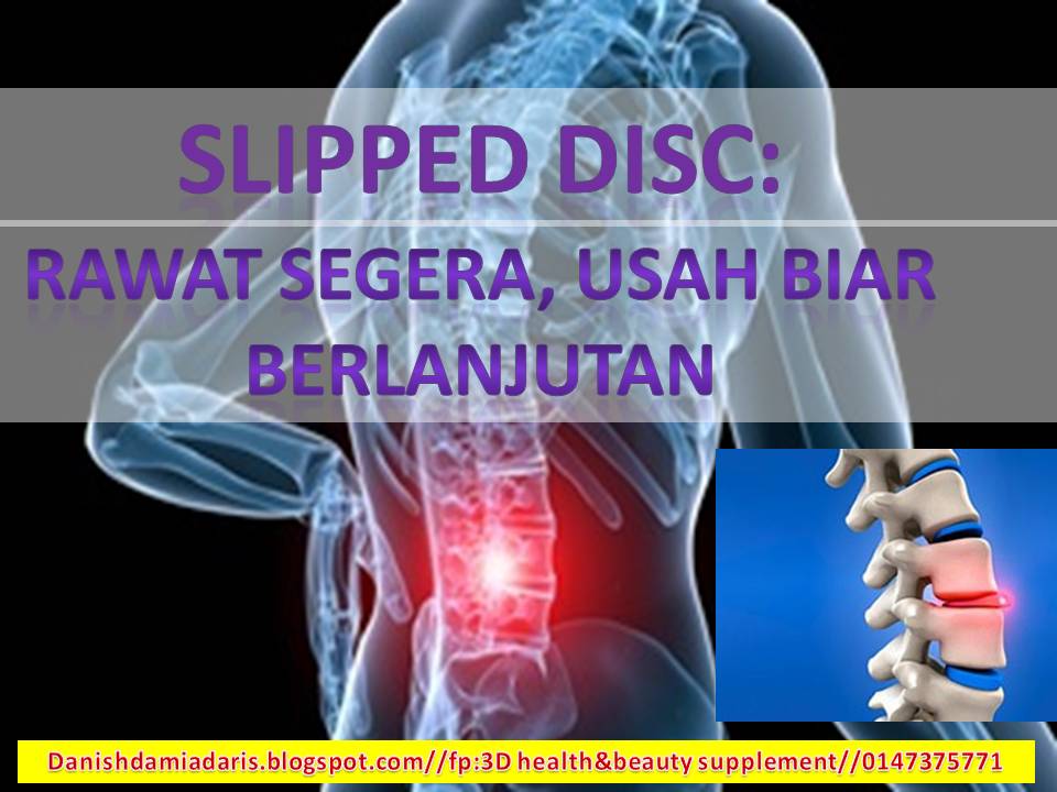 3D health beauty supplement: SET SLIPPED DISC SHAKLEE: BANTU PESAKIT ...