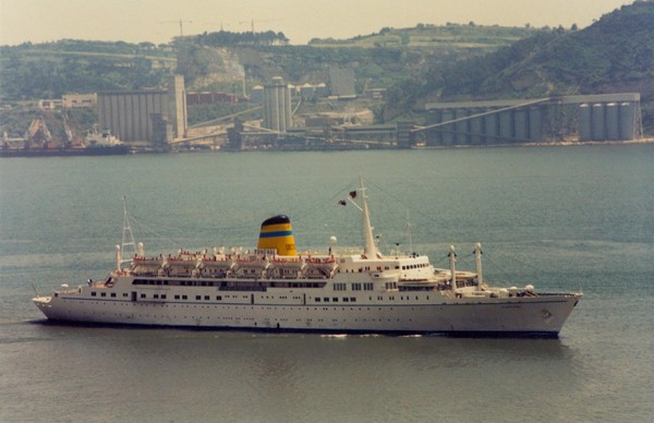 M.S. "FUNCHAL" laid-up in Lisbon