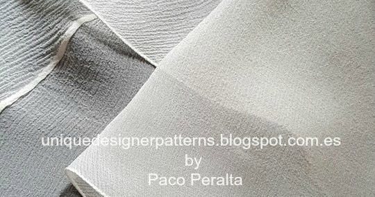 BCN - UNIQUE designer patterns: Sheer fabrics (sewing tutorial).-