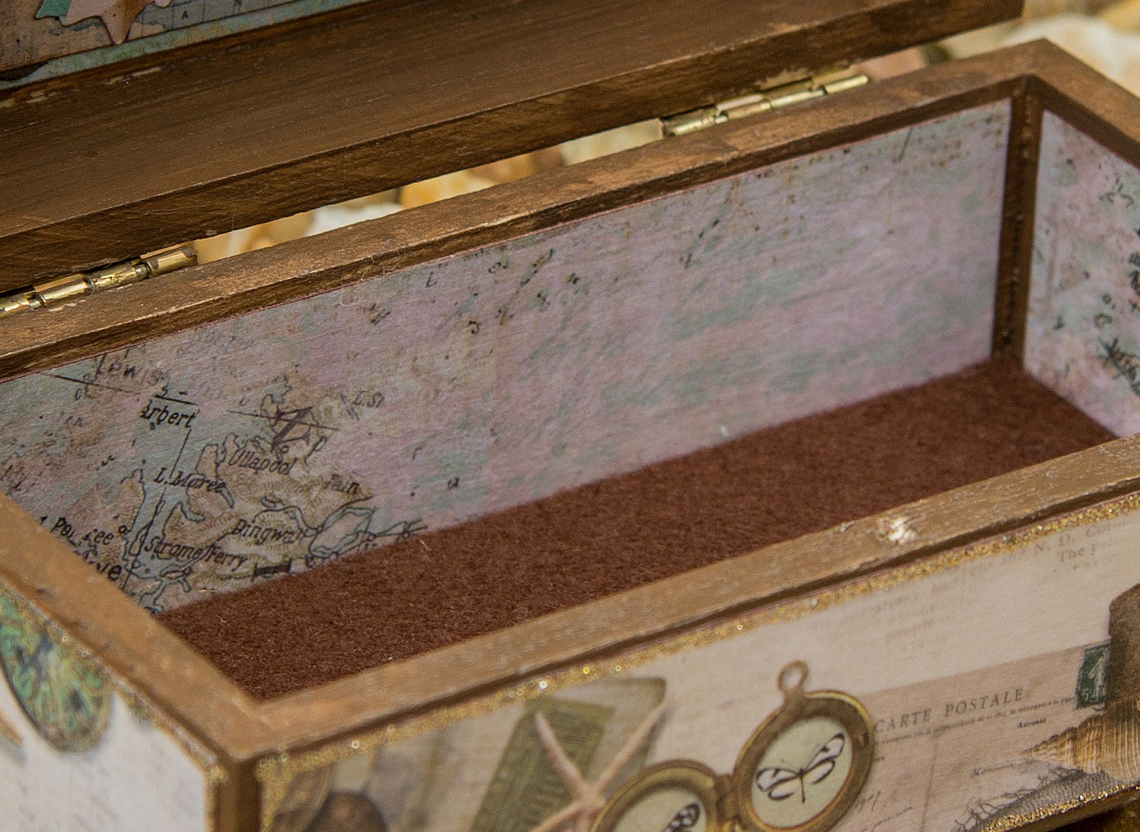 Juliz Design Post : Summer Memories Treasure Box