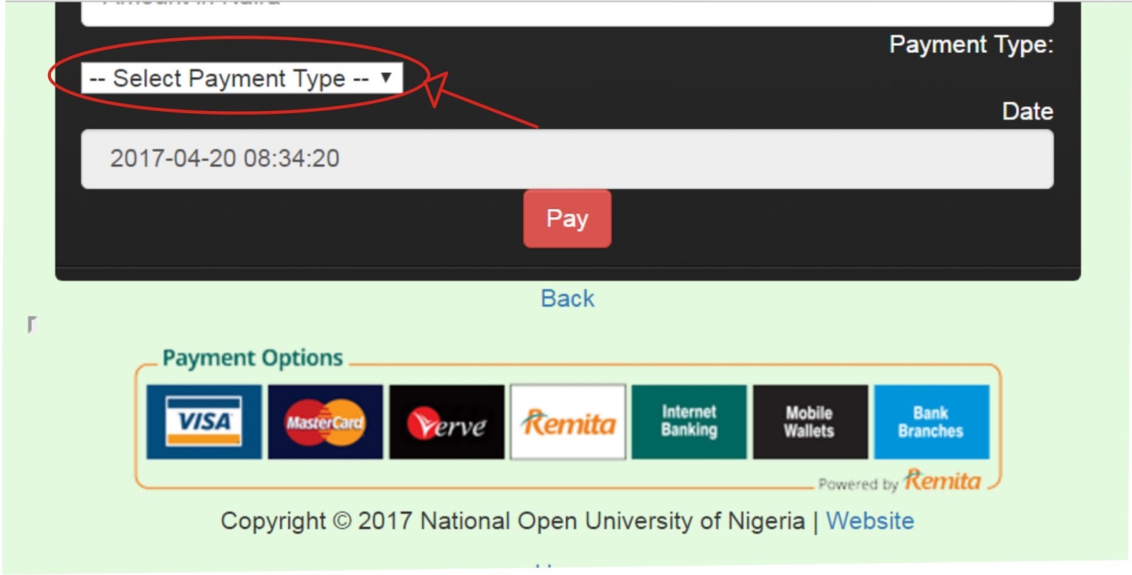HOW TO GENERATE RRR ( REMITA NUMBER ) ON YOUR PORTAL - NOUN INFORMATION