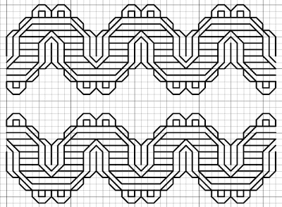 Imaginesque: Blackwork Border/Fill Pattern