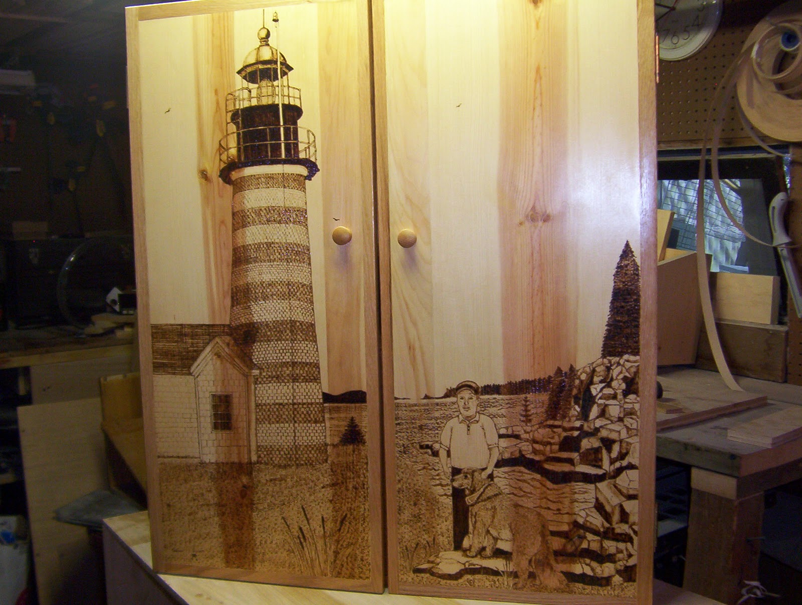 Artwork by Kathryn M. Pinkham: ~ Pyrography ~ West Quoddy Head ...