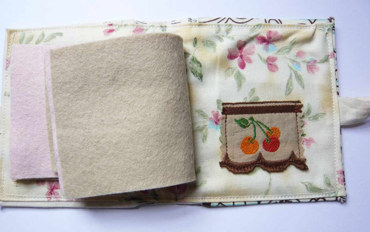 Poppycock & Other Creative Nonsense: Sewing Needle Case - mixed media