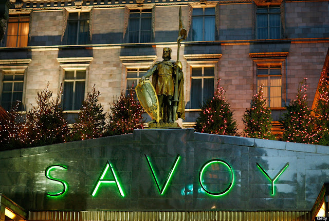 Morten goes Modernist: Staying at the Savoy - Arrival, the Savoy way