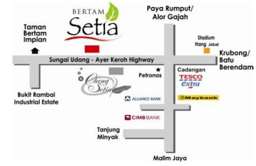 Homestay Taman Bertam Setia Melaka (0127107590)