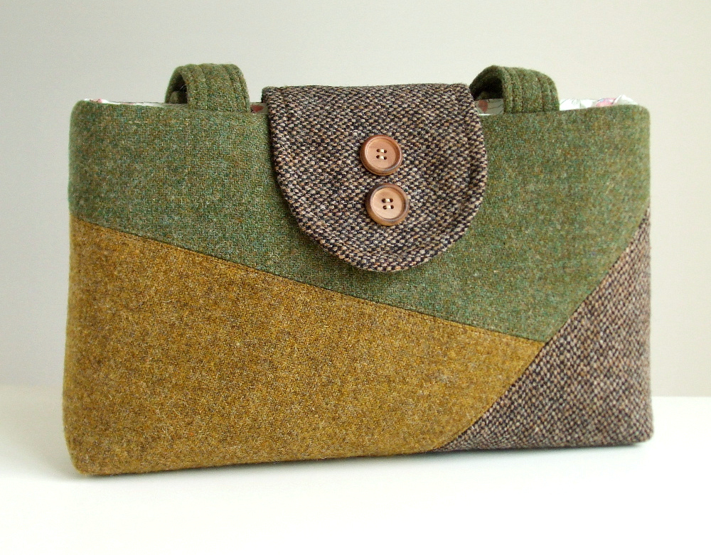 New Harris Tweed Purses