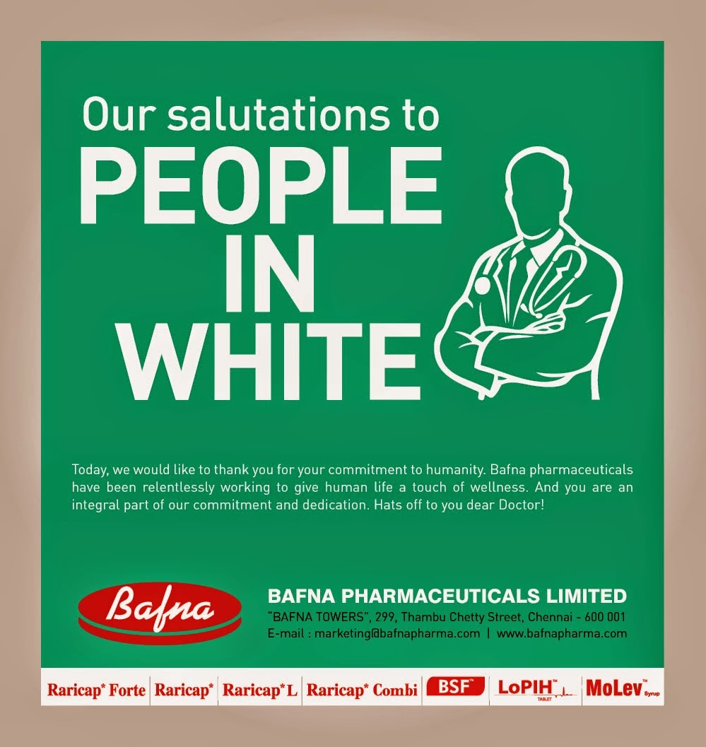 Creative Showcase: Bafna Pharmaceuticals Limited - Doctors' Day